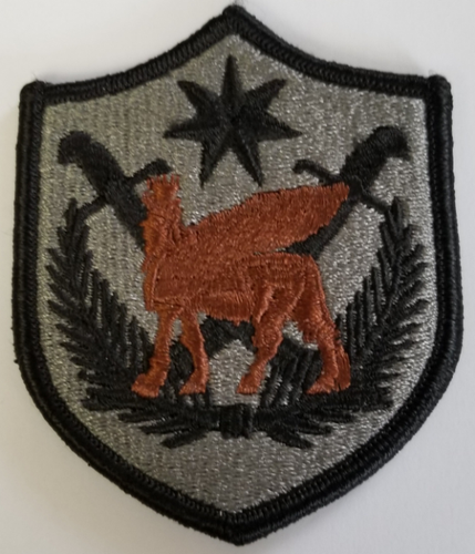 MULTI NATIONAL FORCES IRAQI OIF Operation Iraqi Freedom Embroidered ...