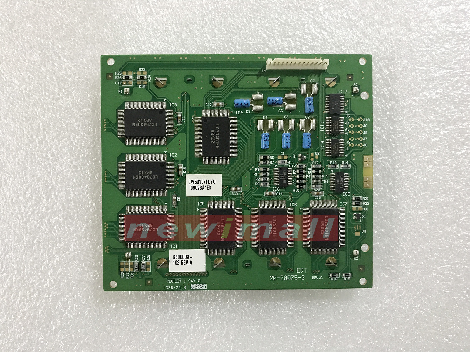 EW50107FLYU EDT LCD Screen Fit for Kronos 4500 Clock Replacement ...