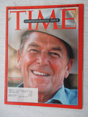 TIME MAGAZINE JUNE 14, 2004 RONALD REAGAN TRIBUTE 1911-2004 ...