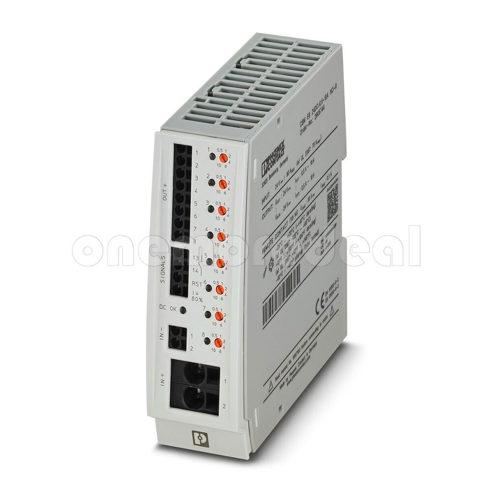 CBM E8 24DC0.5-10A NO-R - 2905744 Electronic Circuit Breaker for ...