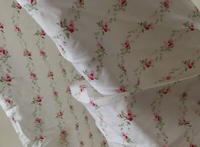 Rachel Ashwell Shabby Chic Couture Ditsy Trails Pink Red Rose 106”wide ...