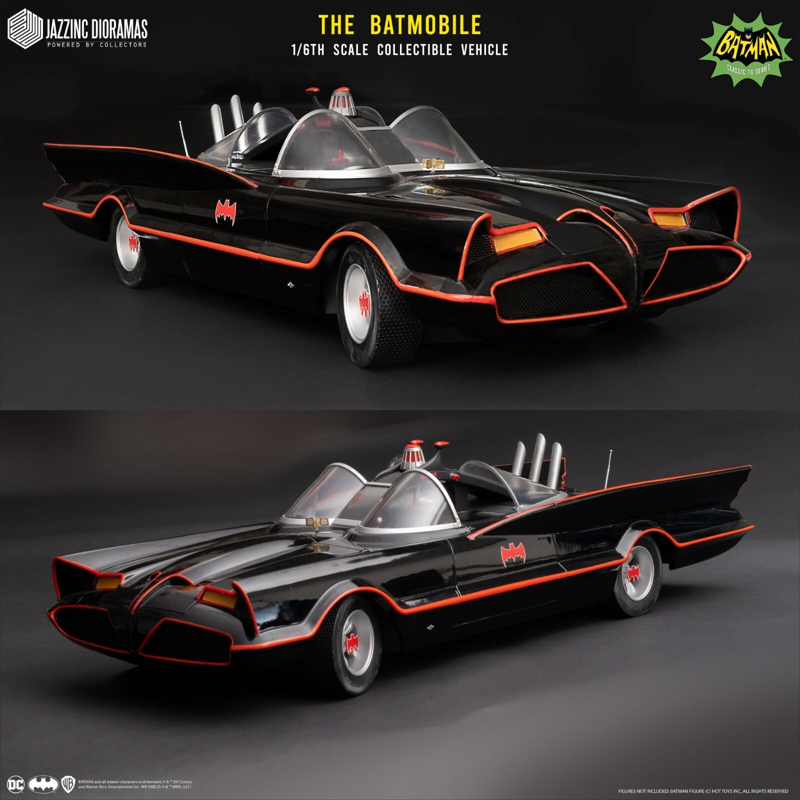 1966 Batmobile Ultimate DX by JazzInc 1/6 scale NEW in Sealed Box ...