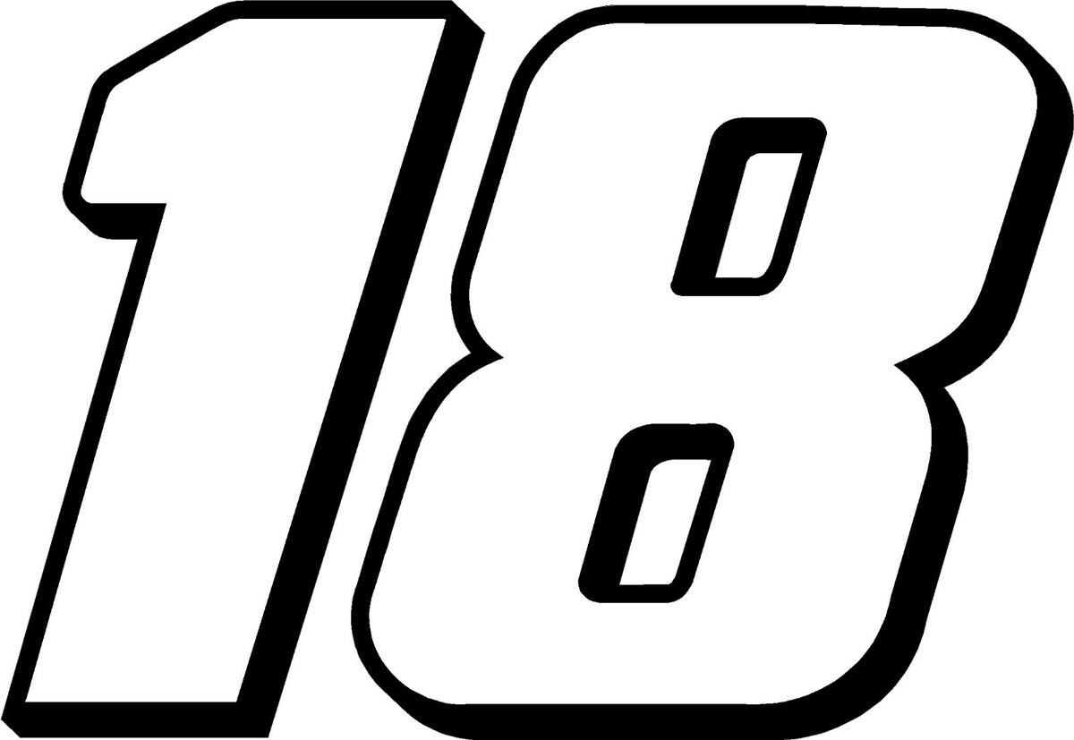 Kyle Busch Logo Coloring Page