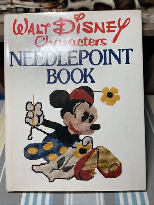 Walt Disney Characters Needlepoint Book Embroidery Patterns Lisbeth ...