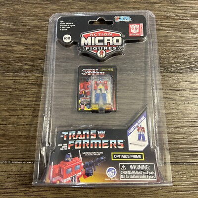 World's Smallest Transformers Optimus Prime Micro Action Figure Autobot ...