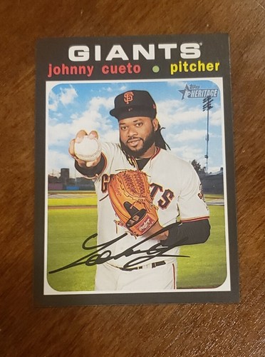 2020 Topps Heritage Johnny Cueto #16 | eBay