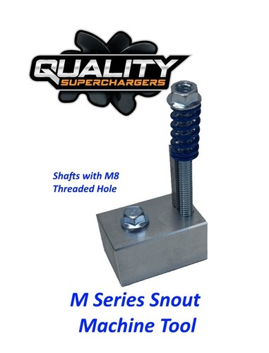 Snout Machining Tool For Supercharger Smaller Pulley M Series M8 ...