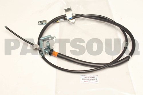 464300K030 Genuine Toyota CABLE ASSY, PARKING BRAKE, NO.3 46430-0K030 ...