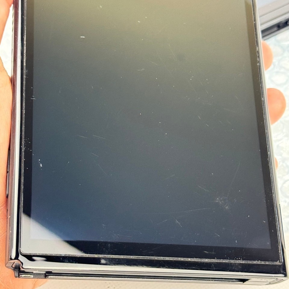 Nintendo Switch OLED Console Tablet Only Screen Scratched Authentic ...