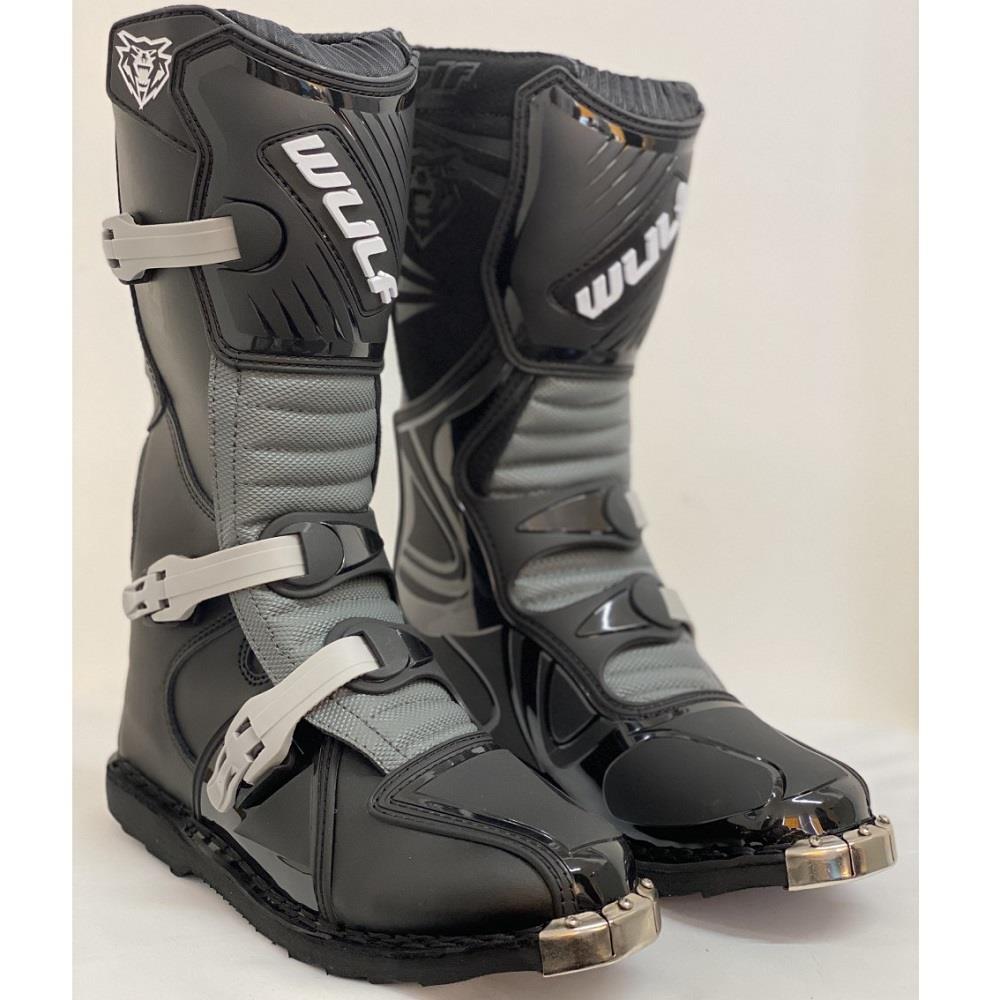 Wulfsport Cub LA Motocross Boots Off Road Enduro Kids Youth Quad Boot ...