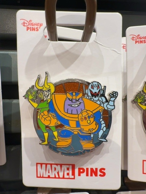 Disney Marvel Villains Pin Thanos Loki Ultron Infinity Gauntlet New | eBay