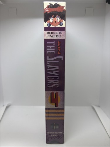 The Slayers Volume 4 VHS New Sealed English Dubbed | eBay