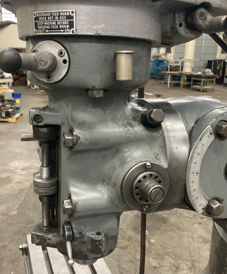 Bridgeport Style Milling Machine J Head for Parts - Has Spindle | eBay