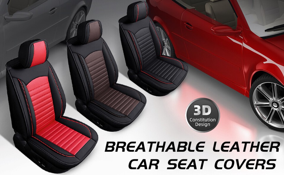 3D Leather Car Seat Covers For BMW Full Set/Front Cushions Auto Seat ...