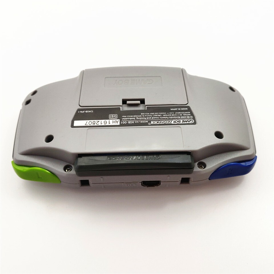 Gray V2 iPS LCD Backlight Backlit MOD Console Game Boy Advance GBA Game ...