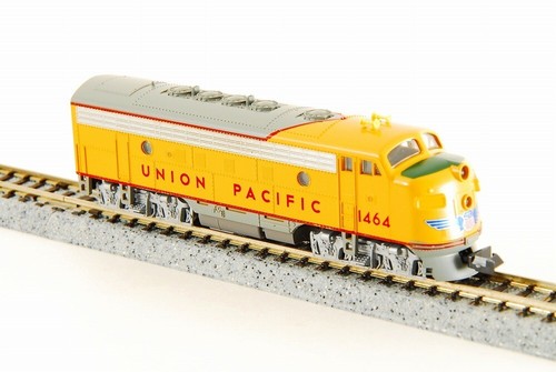 KATO N-Scale #176-216 EMD F7・A Dual Headlight UP #1464 Union Pacific Japan | eBay