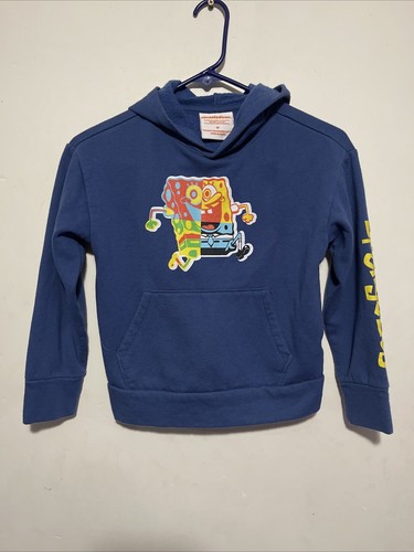 SpongeBob Blue Sweater Boy's Size M | eBay