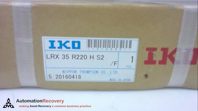 IKO LRX 35 R220 H S2/f Linear Roller Way 35mm Rolling Guide #257440 for ...