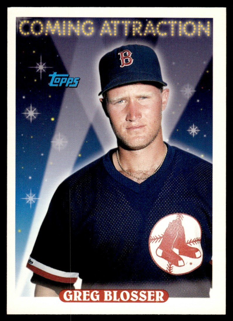 1993 Topps Coming Attraction #798 Greg Blosser Boston Red Sox | eBay