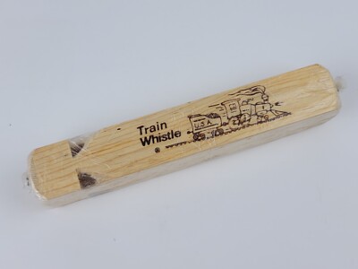 Wooden Train Whistle - Locomotive Railroad - Choo Choo Train Graphic ...