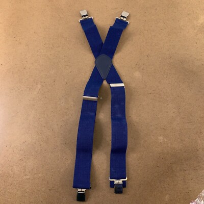 Men's One Size Navy Adjustable Extra Wide 2" Heavy-Duty Claw Clip ...