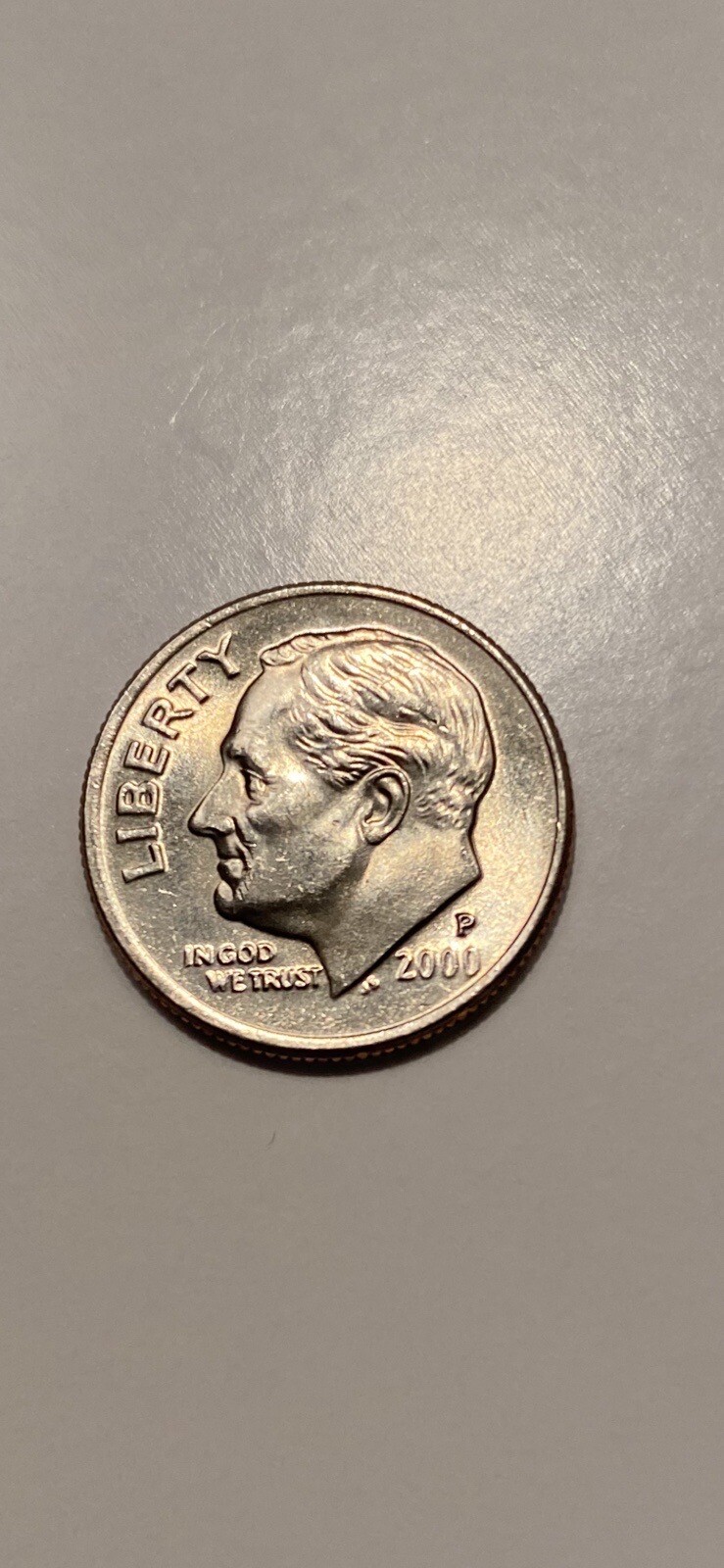 2000 P Roosevelt Dime Double Rim Error | eBay