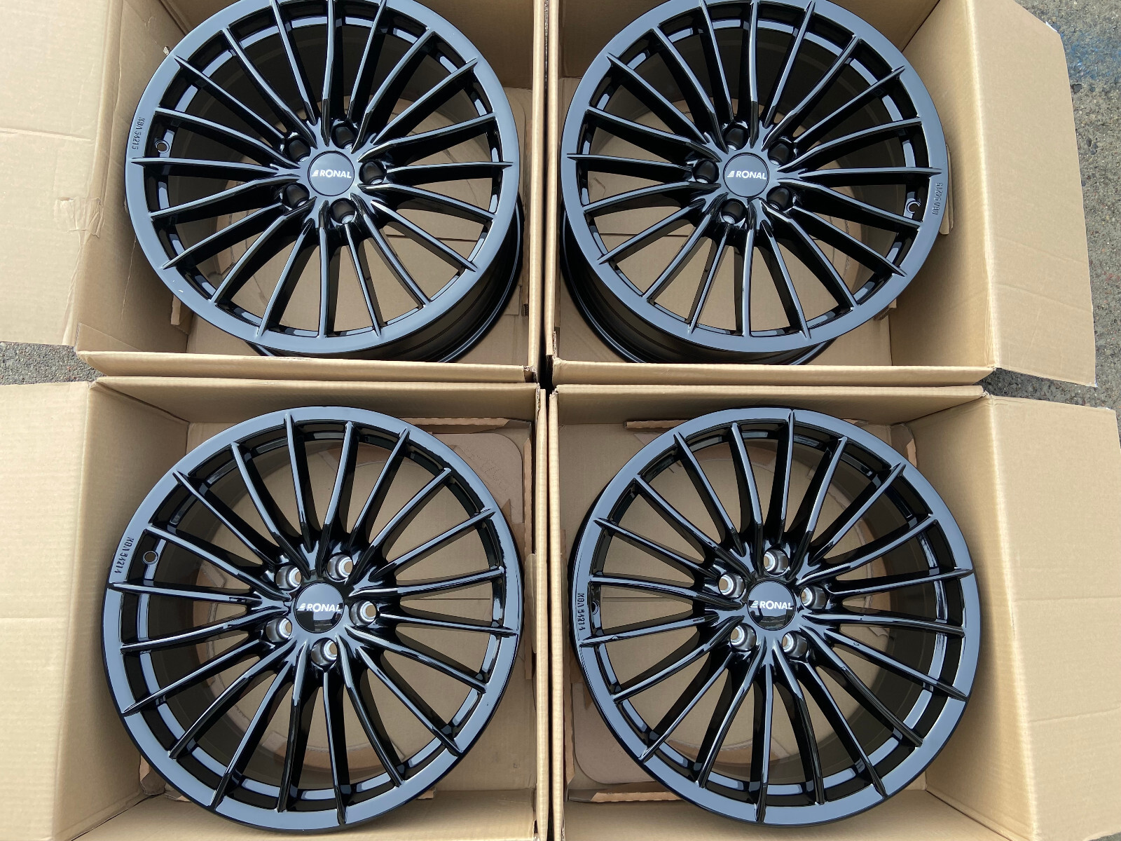 4x New 18 Inch Wheels Rims RONAL R68 5x120 ET35 BMW E36 E46 E90 E91 F30 ...