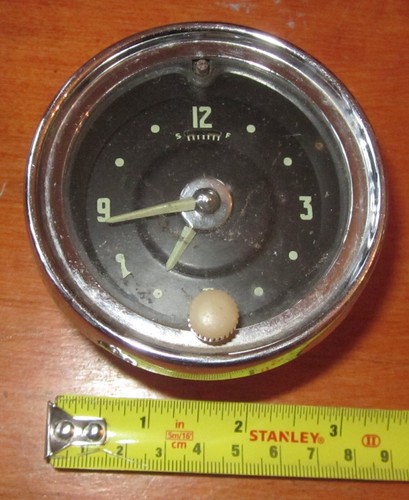 1951 - 1952 Chevrolet Chevy Dash Clock New Haven Used Orig Untested 51 ...