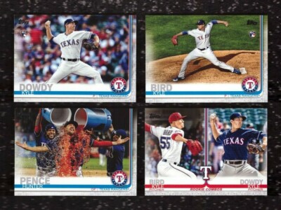 2019 Topps TEXAS RANGERS 29 Card Team Set Series 1 & 2 with Update | eBay
