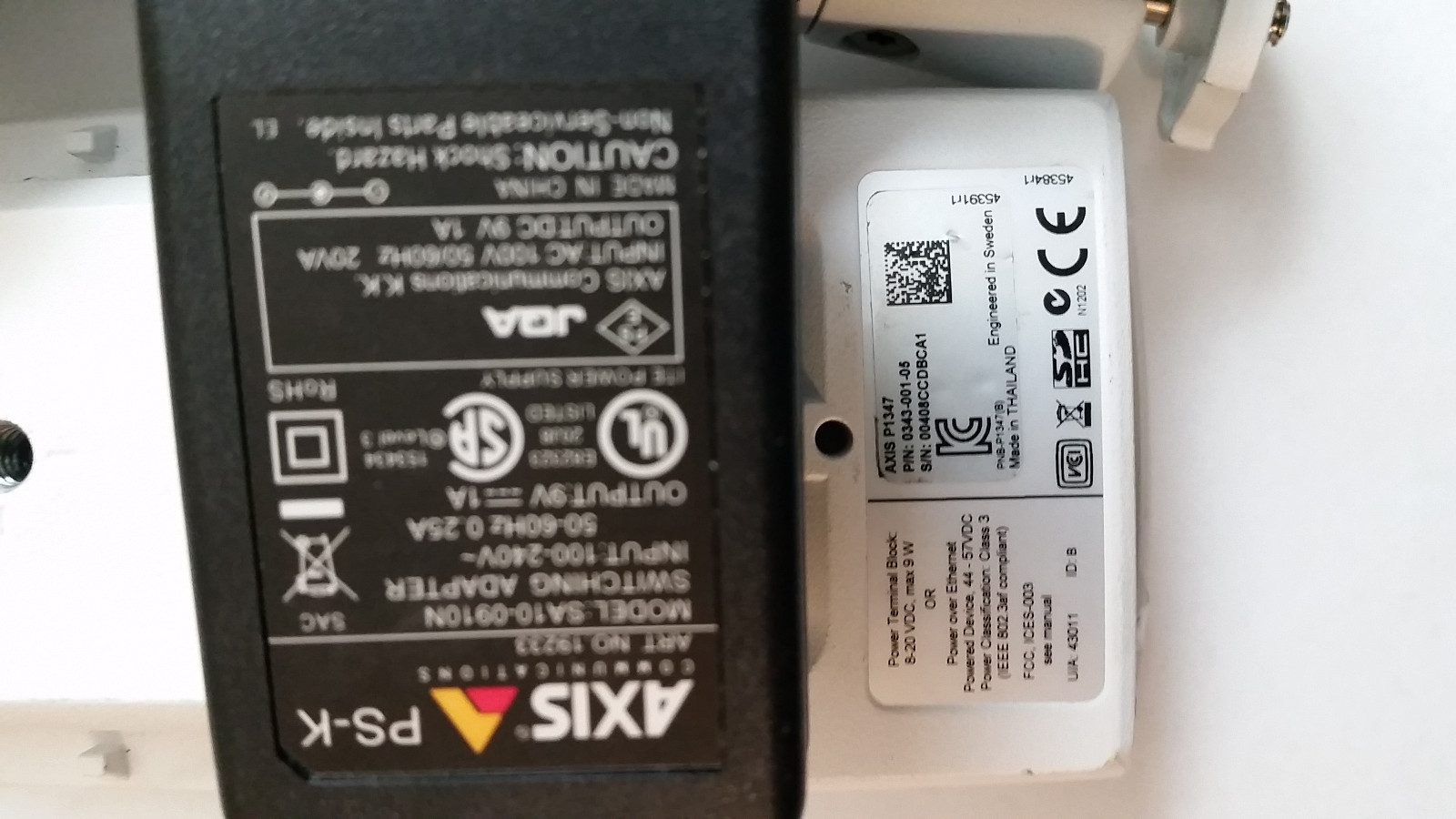 Axis P1347 0343-001 5M CCTV Megapixel Security Surveillance IP Network ...