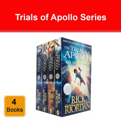 Trials of Apollo Series Rick Riordan 4 Books Collection Set Pack NEW | eBay