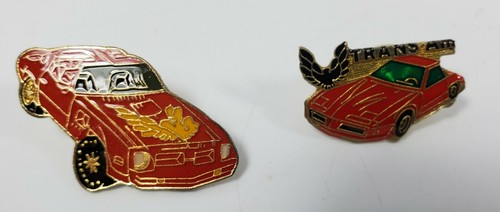 2 Pontiac Firebird Trans Am Hat, Tie, Lapel Pins Enamel and gold | eBay