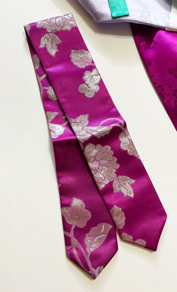 6 Year Korean Traditional Dress Hanbok & Norigae & Hair Ribbon Danggi ...