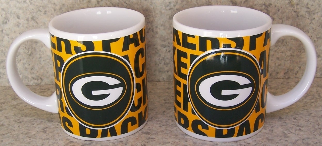 Coffee Mug Sports NFL Green Bay Packers NEW 11 ounce cup with gift box ...