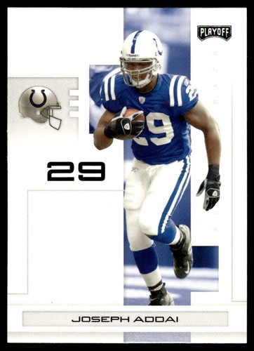 2007 Playoff NFL Playoffs Joseph Addai Indianapolis Colts #43 | eBay