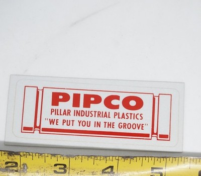 PIPCO Coal Sticker Pillar Industrial Plastics Mining Equipment Vintage ...