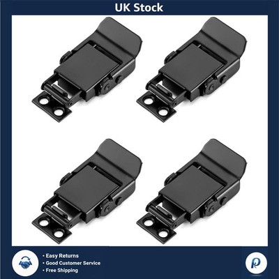 4 Pack Spring Loaded Toggle Latch, Stainless Steel Toggle Catch Clamp ...