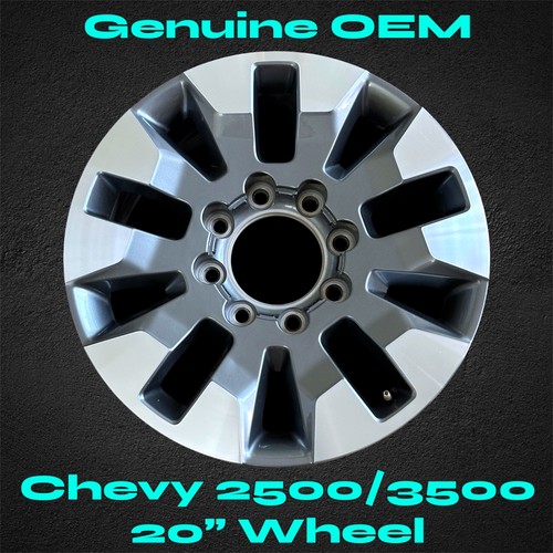 SUPER CLEAN! 20" Wheel for Chevy Silverado HD 2500 3500 2021 - 2025 ...