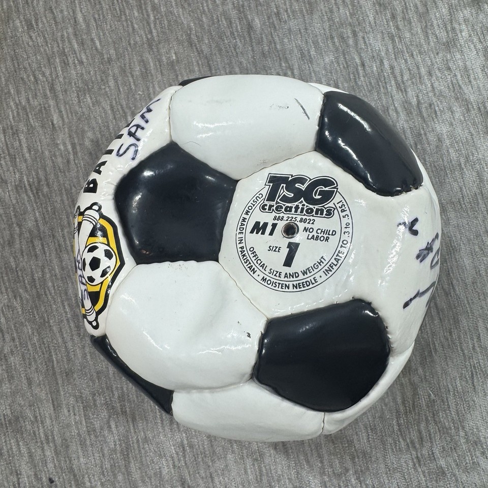 Charleston Battery Autographed Signed Mini Soccer Ball Players Souvenir ...