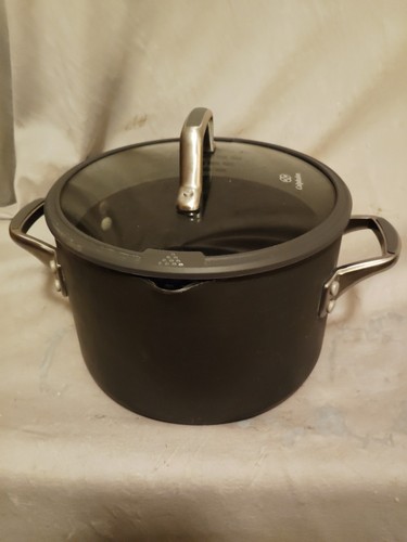 Calphalon Classic 806 Stock Pot 6qt Nonstick W/Glass Lid | eBay