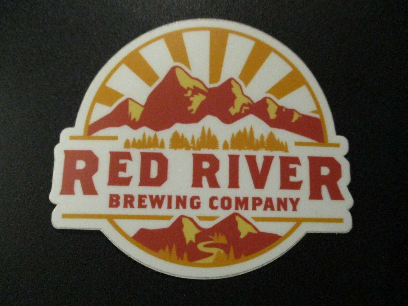 RED RIVER BREWING New Mexico cat skinner STICKER decal craft beer ...