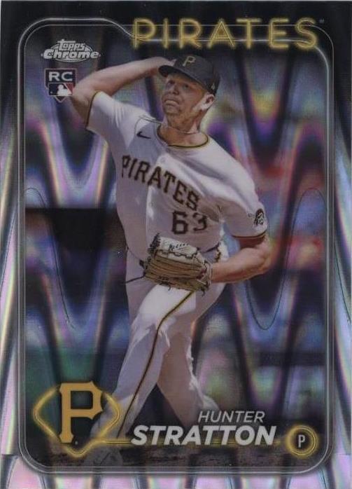 2024 Topps Chrome Update Series - Hunter Stratton #USC137 RayWave ...