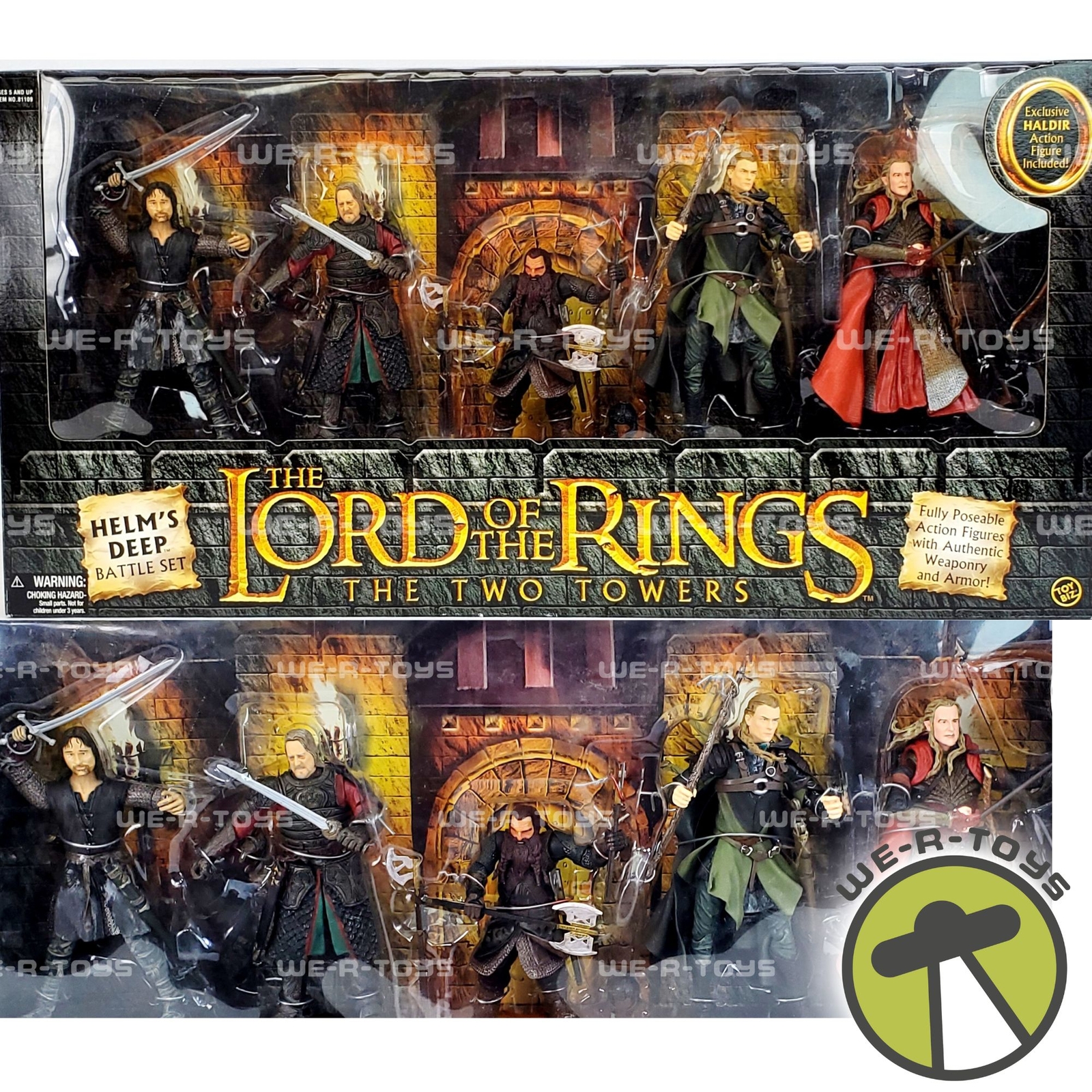 The Lord of the Rings The Two Towers Helm's Deep Battle Set 2003 #81109 ...