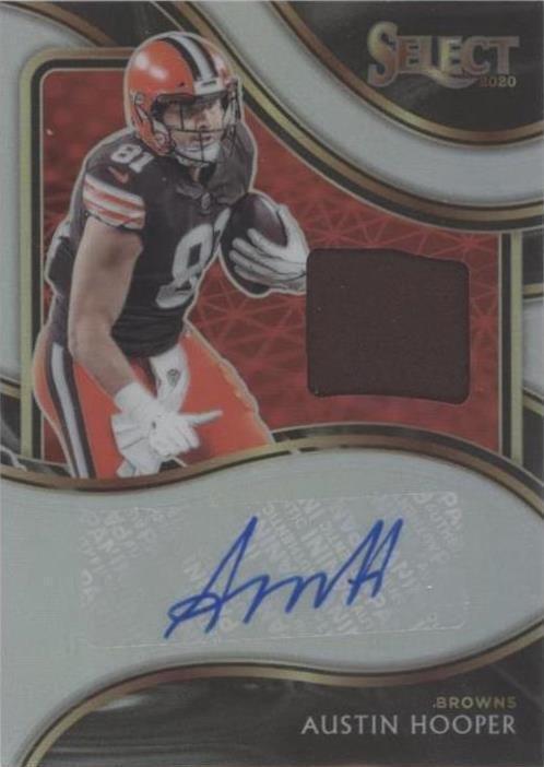 2020 Panini Select - Signature Memorabilia Austin Hooper #SM-AUH /99 ...