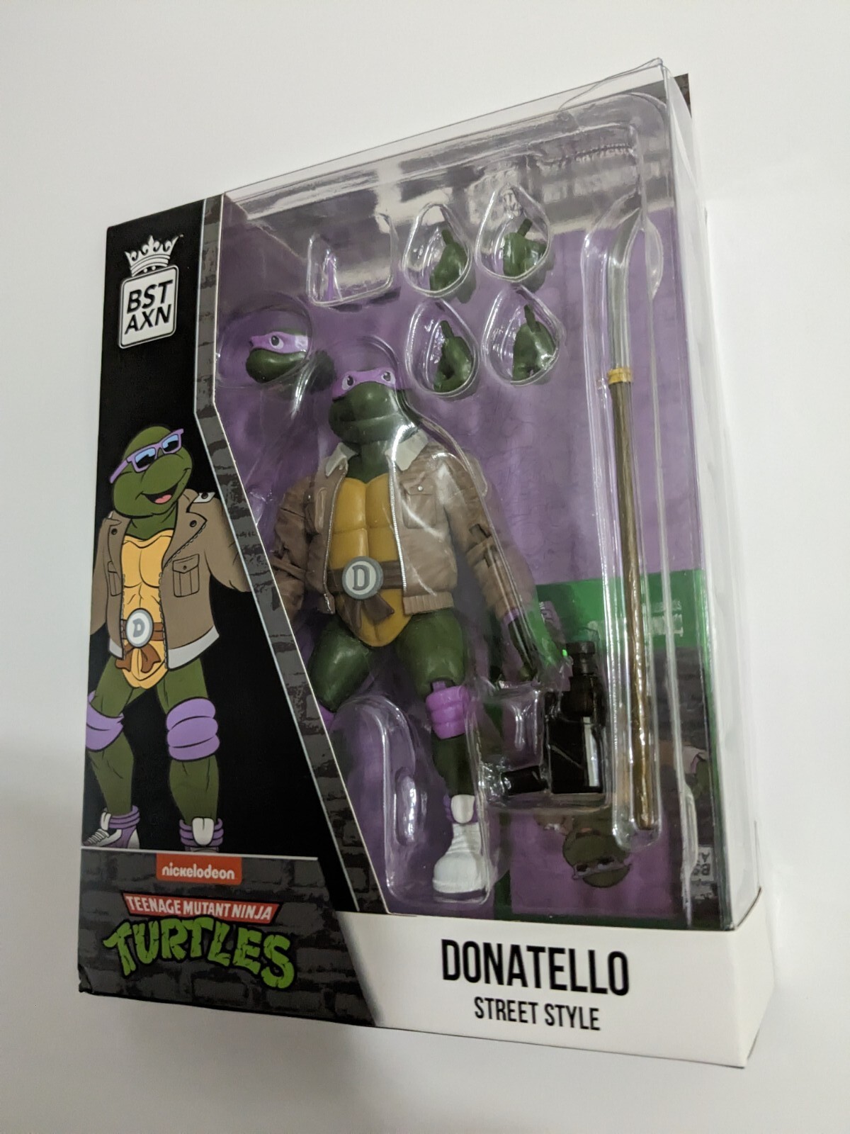 TMNT BST AXN Teenage Mutant Ninja Turtles Street Style Donatello ...