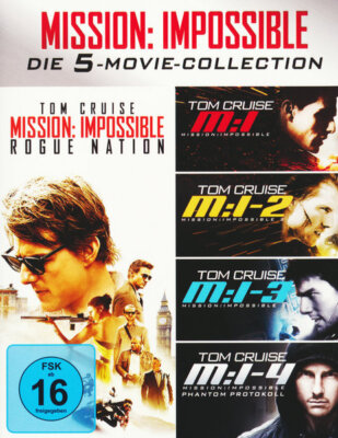 Mission: Impossible - Die 5-Movie-Coll. [5 BRs] (Blu-ray - NEU) | eBay.de