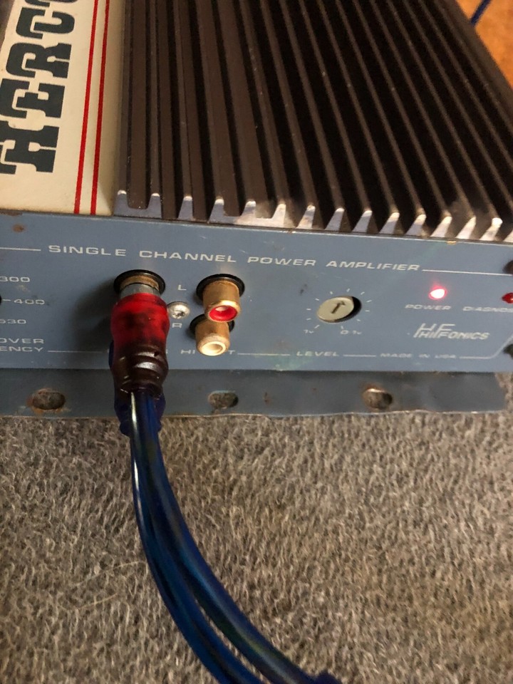 Old School Hifonics Hercules Series VII 1 channel MonoCar Audio ...