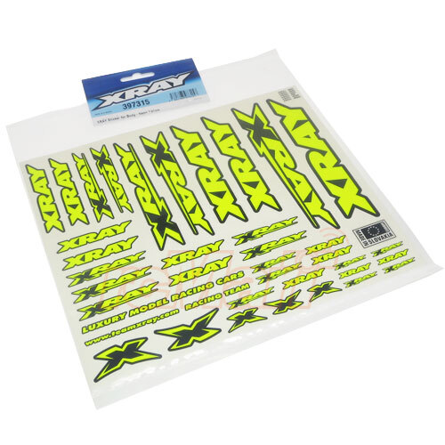 Xray Sticker For RC Car Body Neon Yellow 1:8 1:10 Buggy F1 Touring ...