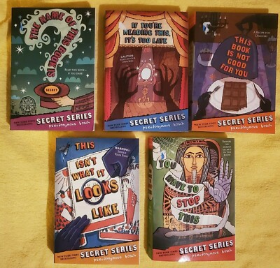 Lot The Secret Series #1-5 Pseudonymous Bosch Paperback Books | eBay