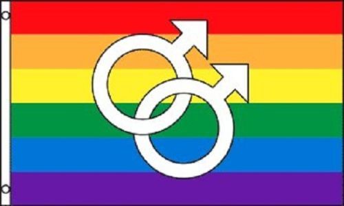 Double Mars Rainbow Stripes Flag Gay Pride LGBT Event Festival Banner ...